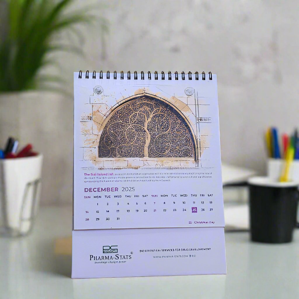 Designer Calendar 2025 - Stylish & Unique Desktop Calendar – DEVRAAJ ...