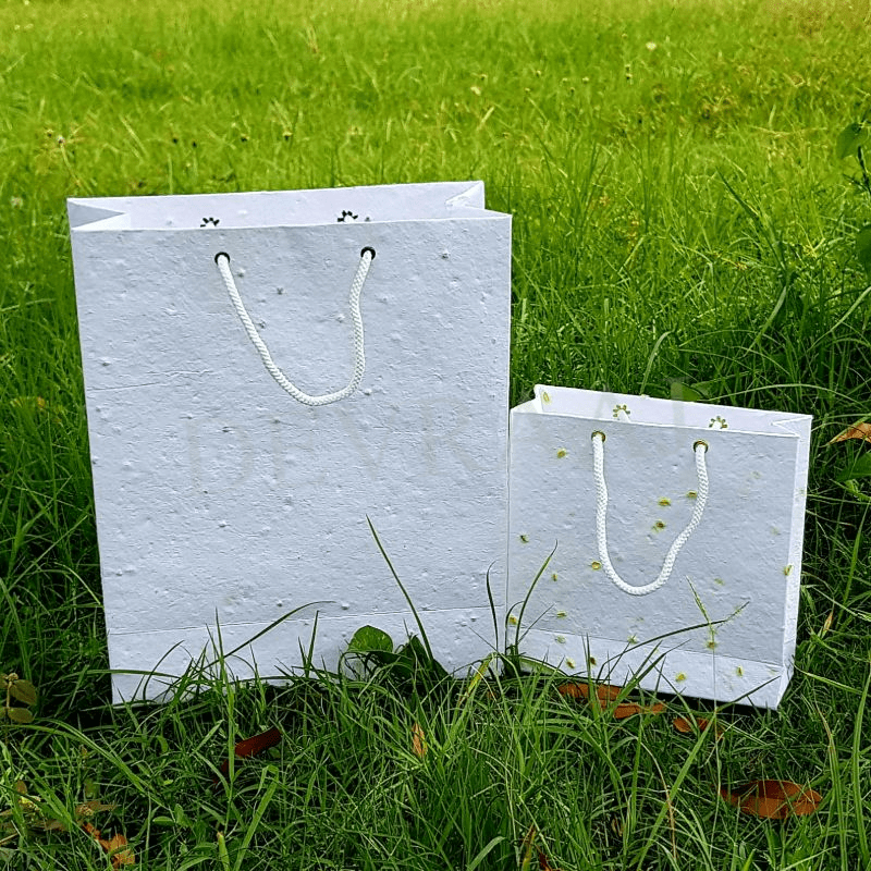 Plantable Seed Paper Gifting Bags: Custom Sizes & Printing – DEVRAAJ ...